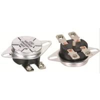 China Manual Reset Over Heat Thermal Bimetallic Thermostat Switch 250v 16a 50-180c for sale