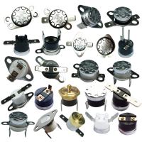 China Manual Reset Over Heat Thermal Bimetallic Thermostat Switch 250v 16a 50-180c for sale