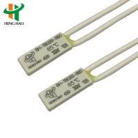 China NC NO Plastic Case 250V 2A Bimetal Temperature Switch Thermal Protector for sale