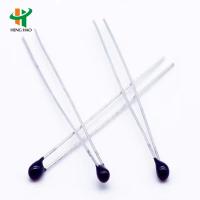 China Glass NTC Thermistor Temperature Sensor 5K 10K 20K 50K 100K for sale