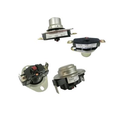 China Manual Reset Ksd302 Snap action Thermostat , KSD302 250V 25A 40A Temperature Switch for sale