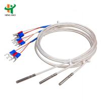 China NTC Thermistor Temperature Sensor with 304 Stainless Steel Probe A Grade (0.1) and B Grade(0.3) for Precision Measurement for sale