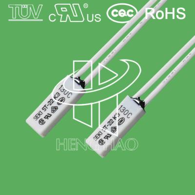 China ST-22 Thermal Fuse  KSD9700 Auto Reset Thermal Fuse  BW9700 Thermal Protector ST-22 for sale