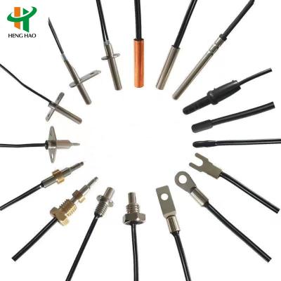 China PT100 Temperature Sensor and Thermocouple with 0-250℃ Range 100000 Cycles and 250V 1A Rating for sale