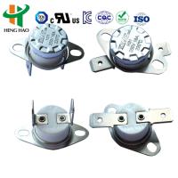 China KSD301 Bimetal Thermostat with 100000 Cycles 250V 16A and 0~250℃ Temperature Range for sale