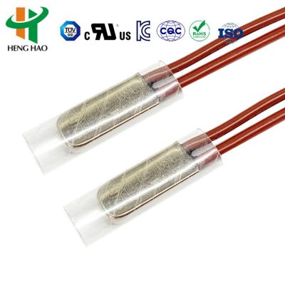 China BW-B2D KW9700 Snap-Action Thermostat with Small Internal Resistance No Noise and Over-Current Protection Thermal Cut Off Switch for sale