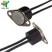 China Bimetallic Thermostat Thermal Cut Off Switch with 100000 Cycles 250V 16A and 0-250℃ Temperature Range for sale