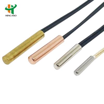 China NTC Thermistor Temperature Sensor with 100000 Cycles 250V1A and R25 5K to 100K Resistance for sale