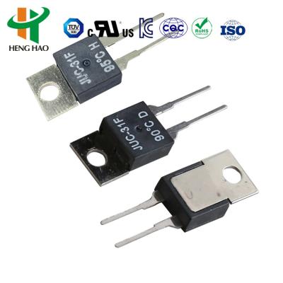 China JUC-31F Auto Reset Thermal Switch Bimetallic Thermostat with 0~150°C Temperature Range and 10000 Cycles Life for sale