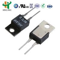 China Bimetallic Thermostat Thermal Cut Off Switch with 0~150 Temperature Range Normally Closed or Open Auto or Manual Reset for sale