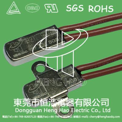 China H21 Dish Dryers Bimetal Thermostat , Fan Motor Bimetallic Thermal Fuse for sale