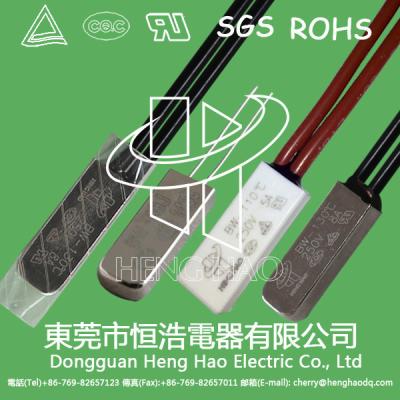 China Electric Motor Thermal Switch AC 125V 250V Operated RoHS Approval for sale