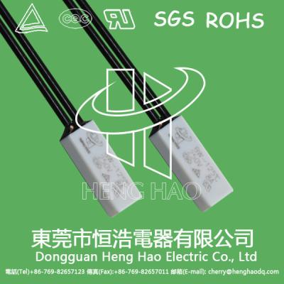 China BW-B2D Bimetal Thermostat Switch With Thermal Conductive Metal Casing for sale