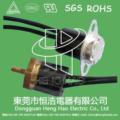 China KSD301 auto  reset thermostat,KSD301 temperature controlled on off switch for sale