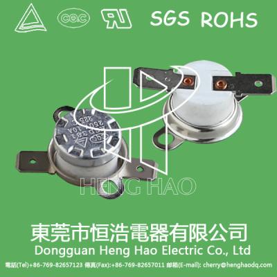 China Auto / Manual Reset KSD301 Bimetal Thermostat For Water Dispensers for sale