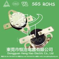 China KSD301 Temperature Activated On Off Switch 0 - 90° Terminal Angle Optional for sale