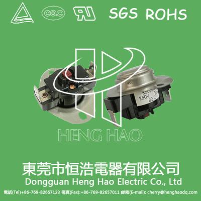 China KSD301 thermal limited switch,KSD301 bimetal temperature switch for sale