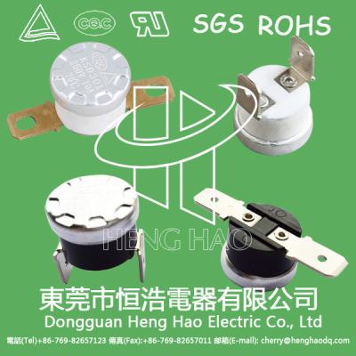 China KSD301 bimetal temperature switch,KSD301 thermal switch for sale