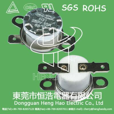 China H31 bimetal thermostat for electric water pot,H31 thermal switch toaster for sale