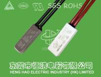 China Normally Closed / Open Motor Thermal Overload Switch KSD9700 Motor Thermal Protector for sale