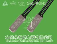 China Metal / Plastic Case Motor Thermal Overload Switch Small Size RoHS Approved for sale