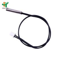China Steel Head NTC Thermistor Temperature Sensor with B25/85 2 Wire and 3 Wire Options for Car Refrigerator for sale