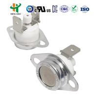 China KSD301 Bimetal Thermostat Temperature Protector with Plastic or Ceramic Housing Aluminum Cap or Copper Head and 100000 Cycles Life for sale
