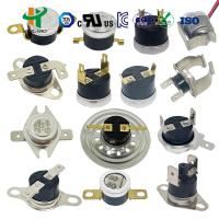 China KSD301 Bimetal Thermostat 250V 16A for Coffee Pots and Automatic Toasters with 100000 Cycles for sale