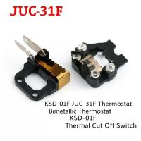 China JUC-31F KSD-01F Bimetallic Thermostat Thermal Overload Protector Switch with Normally Closed or Normally Open Auto Reset or Manual Reset High Reliability for sale
