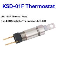China KSD-01F Bimetallic Thermostat with 0~150 Temperature Range Normally Closed or Open Auto or Manual Reset Thermal Fuse for sale