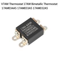 China 17AM Bimetallic Thermostat with 10000 Life Cycles AC-125V 15A and AC-250V 10A for Motor Protection for sale