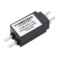 China 17AM028A5 Temperature Controlled Switch with 0-250℃ Range Normally Closed Compact Design Thermal Protector Thermostat for sale