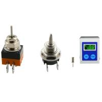 China Bimetallic Thermostat Temperature Controller with 100000 Cycles 250V 16A and 0-250℃ Range for sale