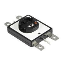 China Thermal Protector Temperature Controlled Switch with 50-150℃ Range Normally Closed or Open and Bakelite Case for sale