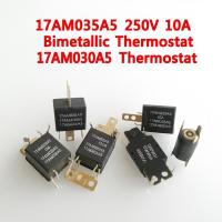China 17AM035A5 Bimetallic Thermostat with 50-150℃ Range Quick Action Bimetallic Strip for Reliable Thermal Protection for sale