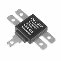 China JUC-31F Bimetallic Thermostat 250V 2A with 0~150°C Range and Bakelite Case for PCB Circuit Board Protection for sale