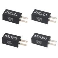 China KSD302 Bimetallic Thermostat Temperature Controller with 100000 Cycles 250V 16A and 0-250℃ Range for sale
