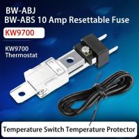 China BW-ABJ BW-ABS 10 Amp Resettable Fuse KW9700 Thermal Protection Switch with 50-150℃ Range 100000 Cycles Plastic Case for sale
