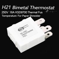 China KSD9700 Bimetal Thermostat 18.5*7.1*3.8MM Snap Action Temperature Switch with 10000times Life Cycle for Paper Shredder for sale