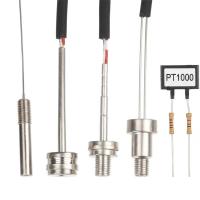 China PT100 Temperature Sensor NTC Thermistor with B25/50 or B25/85 Material Coefficient for -40℃~+250℃ Working Temperature and A Grade (0.1) Accuracy for sale