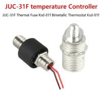 China JUC-31F Thermal Protection Switch Bimetallic Thermostat with 0~150°C Temperature Range Normally Closed or Open Auto or Manual Reset for sale