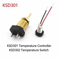 China KSD301 Temperature Controller with 0-250℃ Range Normally Closed or Open UL CQC TUV RoHS Certified for sale