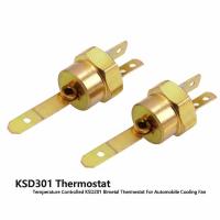 China KSD301 Bimetal Thermostat with 100000 Cycles Normally Closed or Open for Automobile Cooling Fan for sale