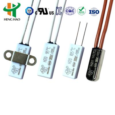 China Motor Thermal Protection Device , Manual Reset Bimetallic Thermal Sensors for sale