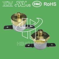China bimetal temperature cutout switch with M4, M5,M6,M16 copper head H31 250V 16A 0 to 250 degree centigrade for sale