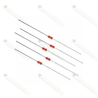 China Automotive Electronics Single End Glass Sealed NTC Thermistor for sale