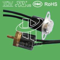 China Water proof KSD301 bimetallic thermostat temperature control thermal cut off switch 250V 10A 16A with CQC TUV UL ROHS for sale