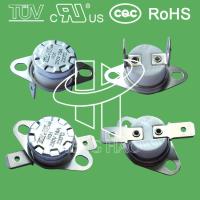 China High temperature ceramic thermostat thermal cut off switch  KSD301 250V 16A UL TUV CQC ROHS KC for sale