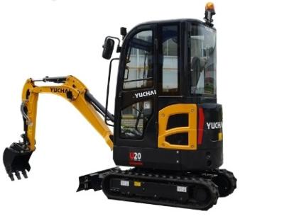 China Mini Crawler Excavators In Custom Colors New Compact Excavating Machine for sale