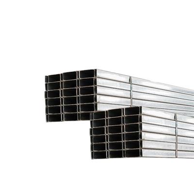 China ASTM A53 Galvanized GI Square Tube 50x50mm Hollow Section Steel Pipe 6m Length for sale